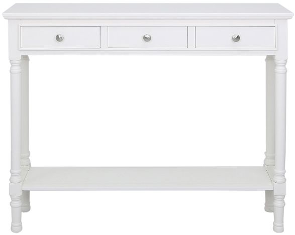 Delta Console Table - White by Choice Furniture Superstore | ufurnish.com