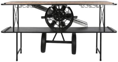 Loft Black Metal Airplane Console Table by Choice Furniture Superstore ...