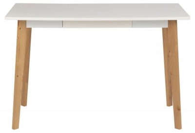 Raven White and Birch Office Desk by Choice Furniture Superstore ...