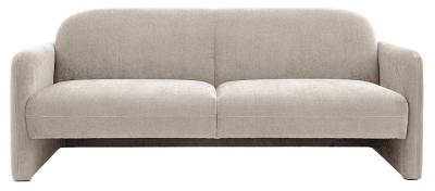 Massa Fabric 3 Seater Sofa - Comes in Cream, Orange and Dusty Blue ...