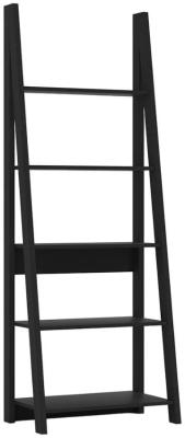 Tiva Black Ladder Bookcase by Choice Furniture Superstore | ufurnish.com