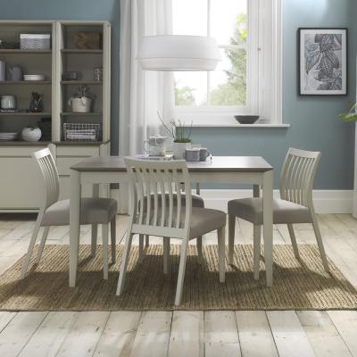 Bentley Designs Bergen Grey Washed Oak 4 to 6 Seater Extending Dining ...