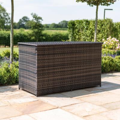 Maze Flat Weave Brown Large Rattan Storage Box by Choice Furniture ...