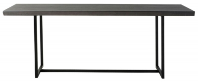 Forden 220cm Black Dining Table by Choice Furniture Superstore ...