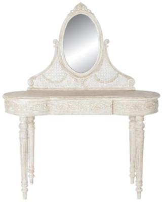 Beige Mango Wood French Style Dressing Table by Choice Furniture ...