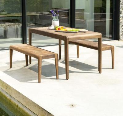 Alexander Rose Bolney Acacia Wood Backless Garden 4ft Bench by Choice ...