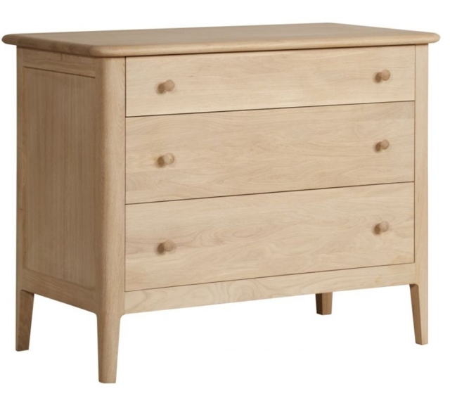 Modena Chest of Drawer - 3 Drawer - Oak by Choice Furniture Superstore ...