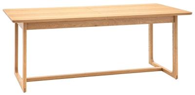 Craft 8 Seater Extending Dining Table - Comes in Natural and Smoked ...