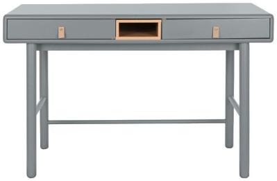 Modena Grey 2 Drawer Desk by Choice Furniture Superstore | ufurnish.com
