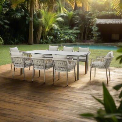 Maze Monaco Cool Linen 8 Seater Garden Dining Set by Choice Furniture ...