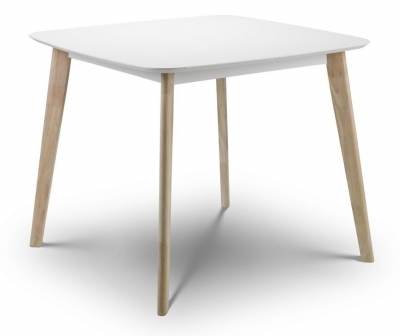 Casa White 2 Seater Square Dining Table by Choice Furniture Superstore ...