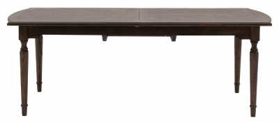Madison Dark Coffee Wooden Extending Dining Table - 215cm-260cm by ...