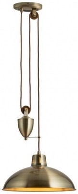 Phyllis Antique Brass Pendant Light - Clearance FS595 by Choice ...