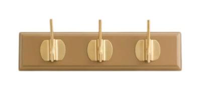 NORDAL Edgy Brown 3 Hooks Coat Rack (Set of 4) by Choice Furniture ...