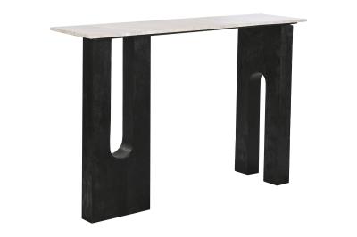 Urban White Marble Effect Console Table by Choice Furniture Superstore ...