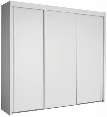 Rauch Imperial 225cm Silk Grey 3 Door Sliding Wardrobe by Choice ...