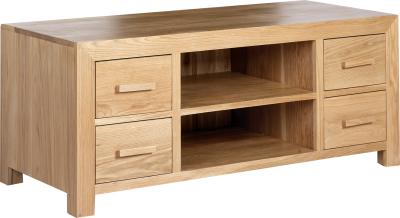 Moran Oak 125cm TV Unit by Choice Furniture Superstore | uFurnish.com