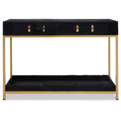 Kensington Townhouse Black 2 Drawer Console Table by Choice Furniture ...
