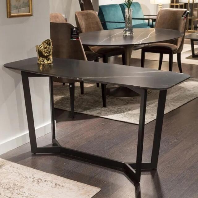 Oscar Marble Console Table with Metal Base - Variation Available by ...