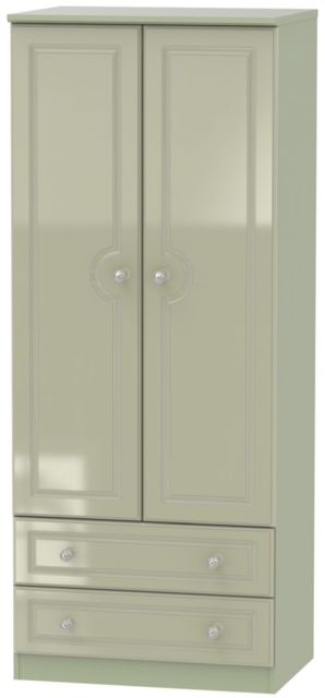 Balmoral Mushroom 2 Door 2 Drawer Double Wardrobe by Choice Furniture ...