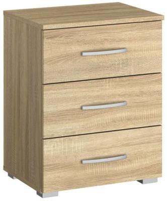 Rauch Aditio Oak 3 Drawer Bedside Cabinet by Choice Furniture ...
