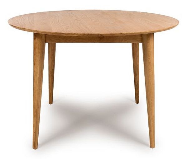 Jenson Oak 2 Seater Round Dining Table by Choice Furniture Superstore ...