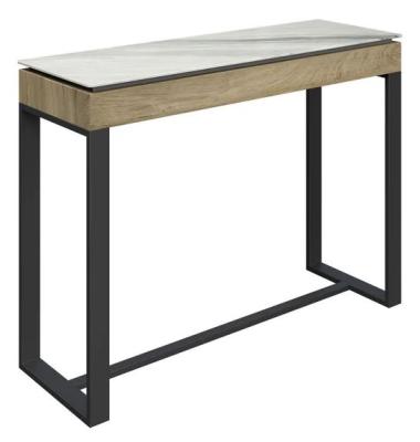 Monza White Ceramic Console Table by Choice Furniture Superstore ...