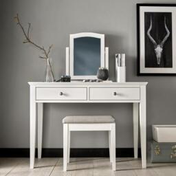 Argos Home Canzano Mirrored 2 Drawer Dressing Table Set by Argos ...