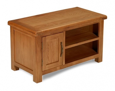 Arles Oak 90cm TV Unit by Choice Furniture Superstore | ufurnish.com