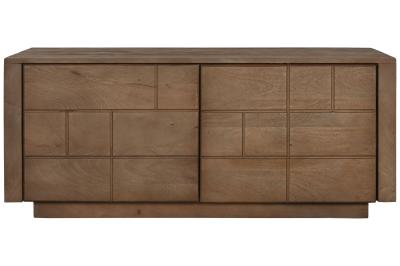 Modern Mango Wood 110cm TV Unit by Choice Furniture Superstore ...