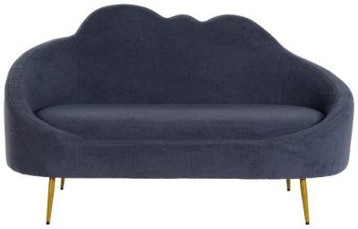Scandi Blue Fabric 2 Seater Couch by Choice Furniture Superstore ...