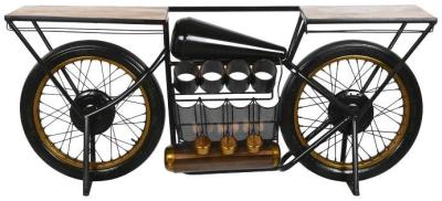 Black Metal Bicycle Console Table by Choice Furniture Superstore ...