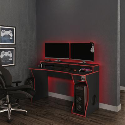 Enzo Black and Red Gaming Desk by Choice Furniture Superstore ...