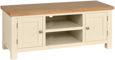 Lundy Ivory Painted 120cm Large TV Unit by Choice Furniture Superstore ...