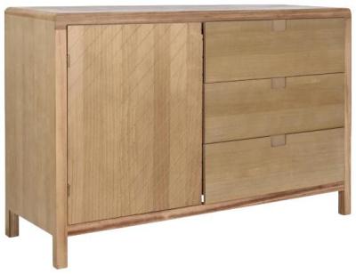 Pine Wood 120cm Small Sideboard by Choice Furniture Superstore ...