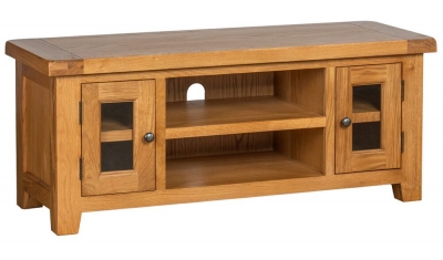Somer Oak 120cm TV Unit by Choice Furniture Superstore | ufurnish.com