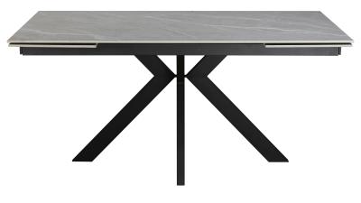 Marco Argento Grey Ceramic 6-8 Seater Extending Dining Table by Choice ...