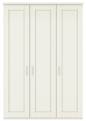 Wiemann Cambridge 3 Door Wardrobe in White by Choice Furniture ...
