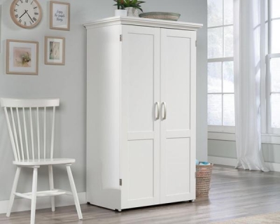 Teknik Hideaway Cotswold White Office Desk by Choice Furniture ...