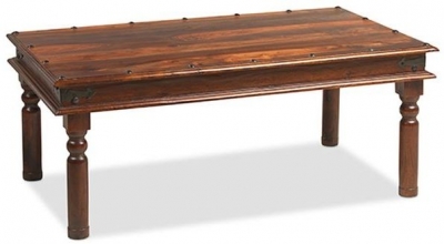 Indian Sheesham Thacket Large Coffee Table by Choice Furniture ...