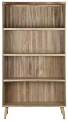 Scandi Light Brown Wood Bookcase by Choice Furniture Superstore ...