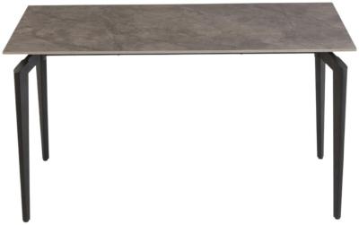 Lugo Grey Sintered Stone Top 4 Seater Dining Table by Choice Furniture ...