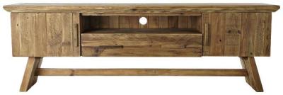 Vintage Recycled Wood 180cm TV Unit by Choice Furniture Superstore ...