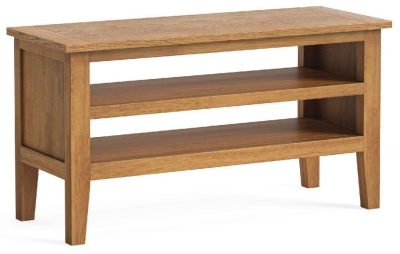 Flynn Oak 90cm TV Unit by Choice Furniture Superstore | ufurnish.com