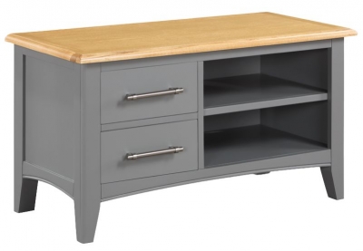 Rossmore Grey 90cm TV Unit by Choice Furniture Superstore | ufurnish.com