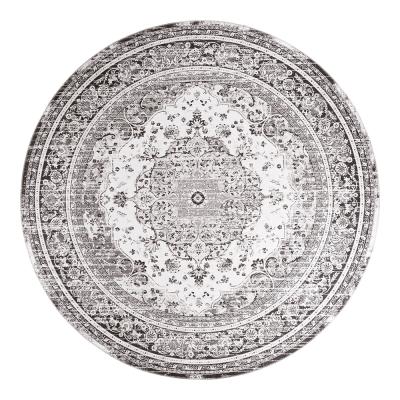 Havana Black and White Round Rug - 200cm x 200cm by Choice Furniture ...