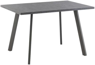 Picasso Dark Grey 4 Seater Dining Table by Choice Furniture Superstore ...