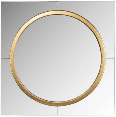 Briana Gold Square Wall Mirror by Choice Furniture Superstore ...