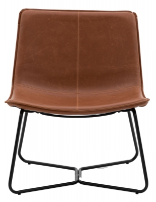 Hawking Brown Lounge Chair by Choice Furniture Superstore | ufurnish.com