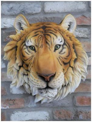 Large Tiger Head Wall Decoration by Choice Furniture Superstore ...
